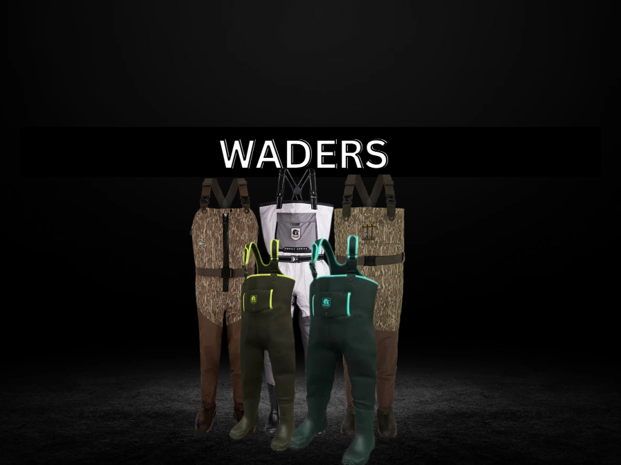 Waders: Chest Waders, Hip Boots, Bootfoot Waders