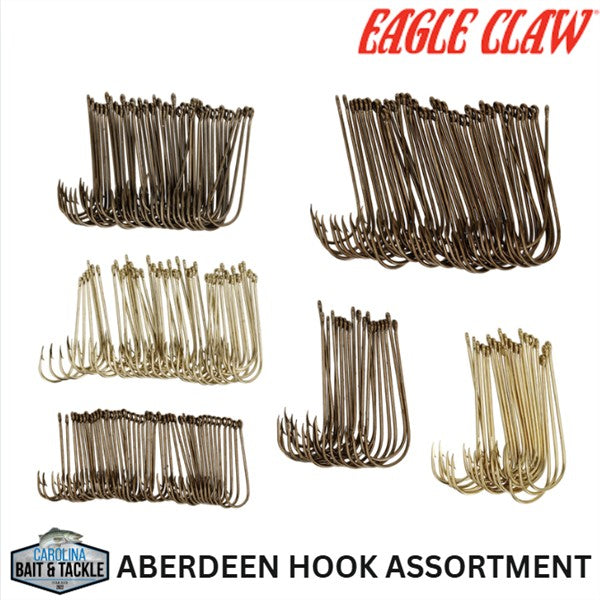 EAGLE CLAW ABERDEEN HOOK ASSORTMENT 211PK 10552927060278