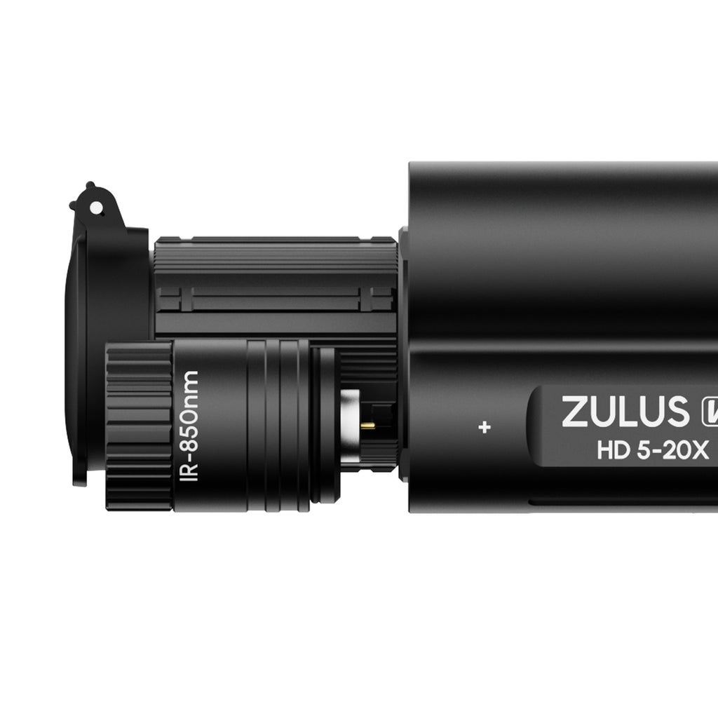 DNT Optics ZULUS HD V2 ZHD520R‑V2 5–20× Digital Night Vision Scope with ...